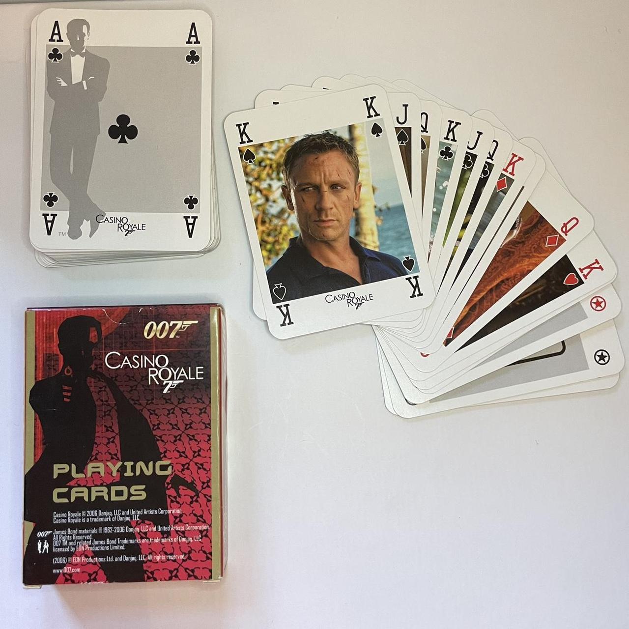 James Bond 007 Casino Royale playing cards Comes... - Depop