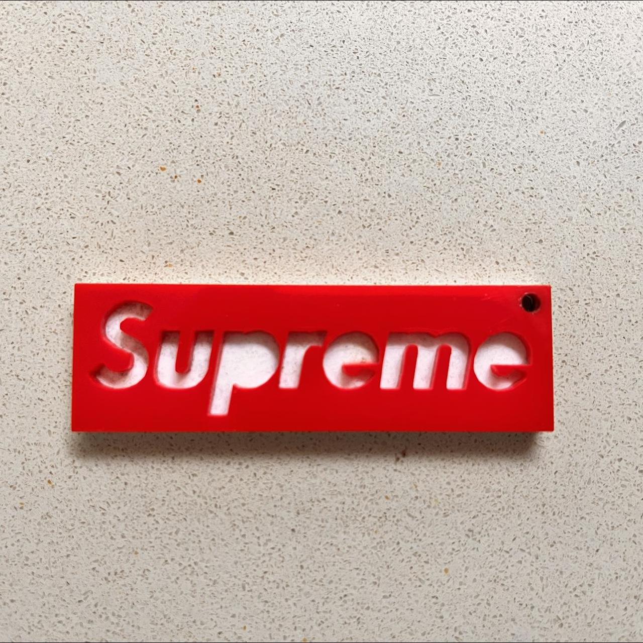 Hand made by yours truly, a supreme keyring. A cool... - Depop