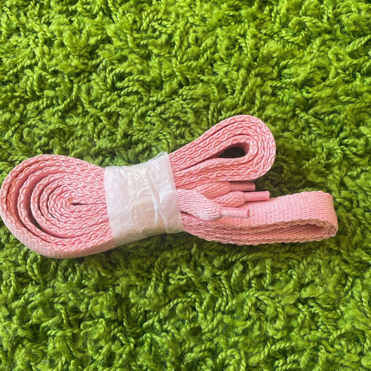baby pink chunky shoe laces! i got these from my... - Depop