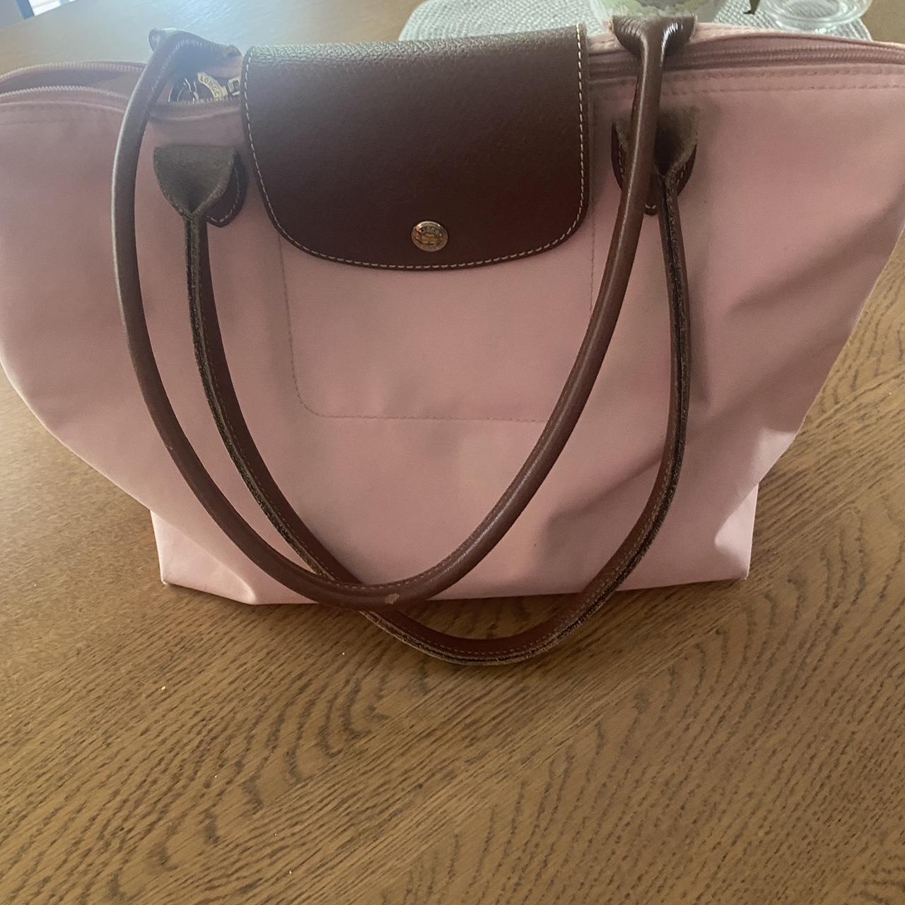 Pale pink coach bag In good condition - Depop