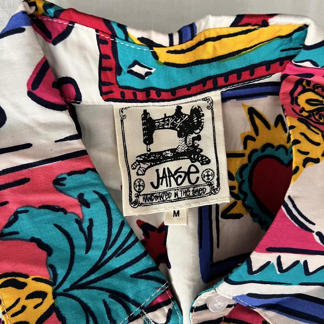 Jaase shorts + matching shirt set 90s inspired... - Depop