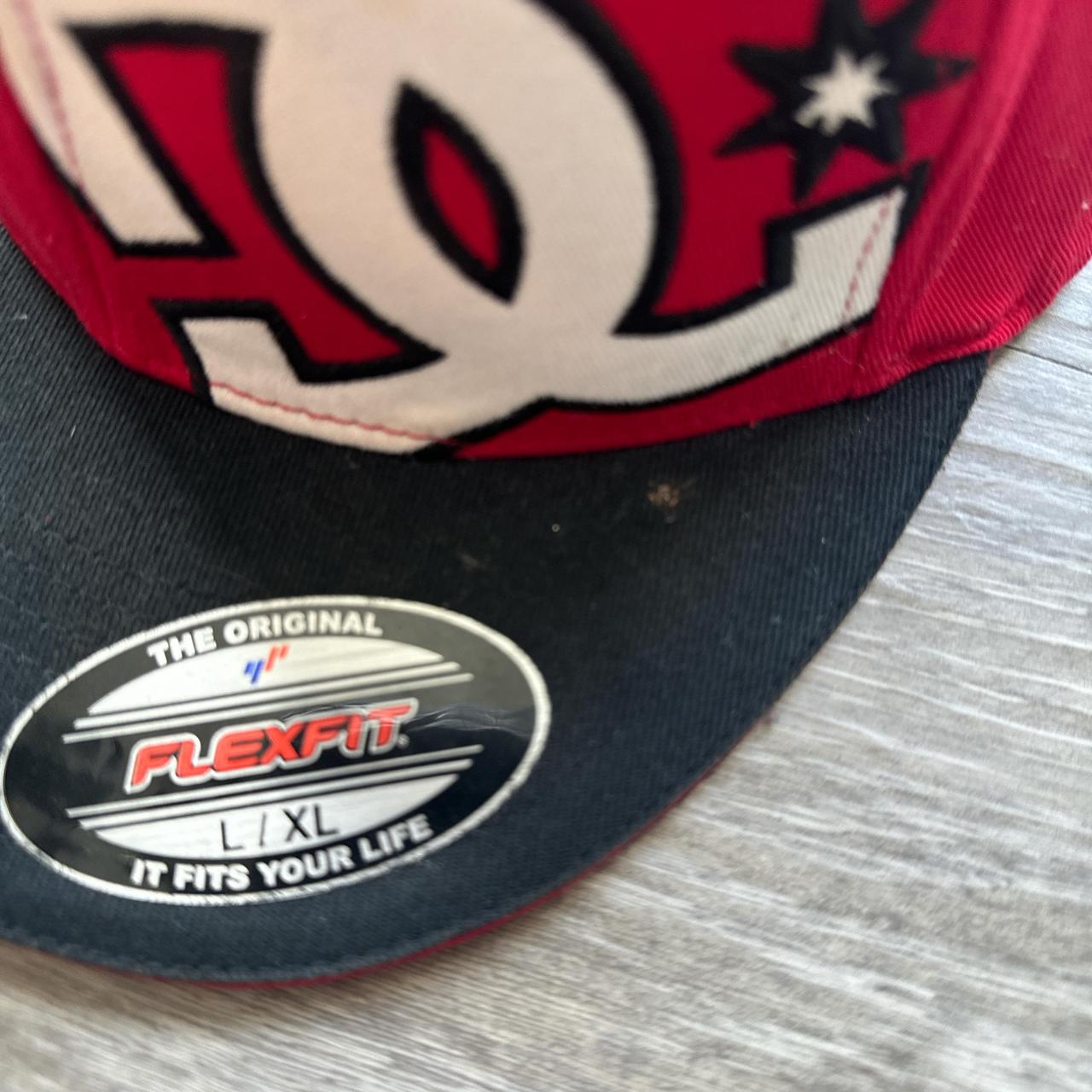 Vintage Y2K DC hat -flaws shown -L/XL #DC#y2k - Depop