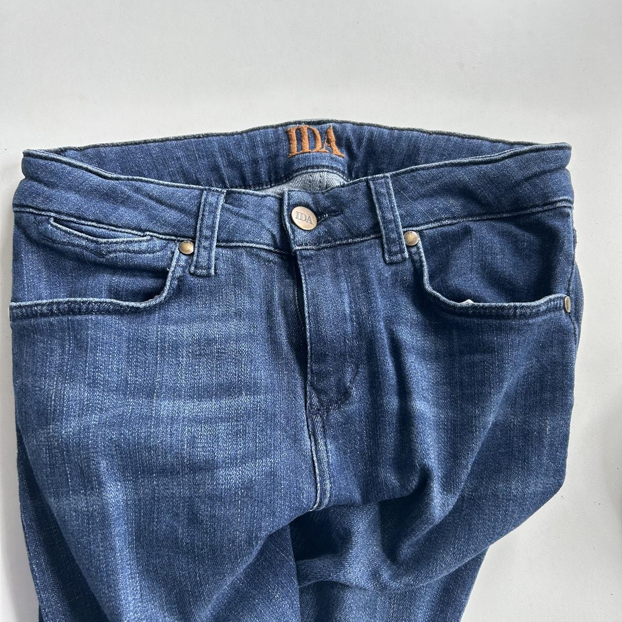 IDA star ⭐️ jeans. Beautiful blue colour with gold... - Depop