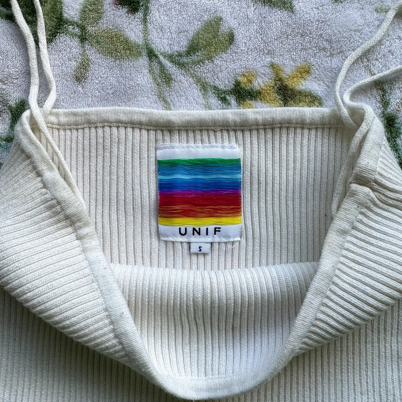 unif white tank top! ⭐️ size small ⭐️ very soft and... - Depop