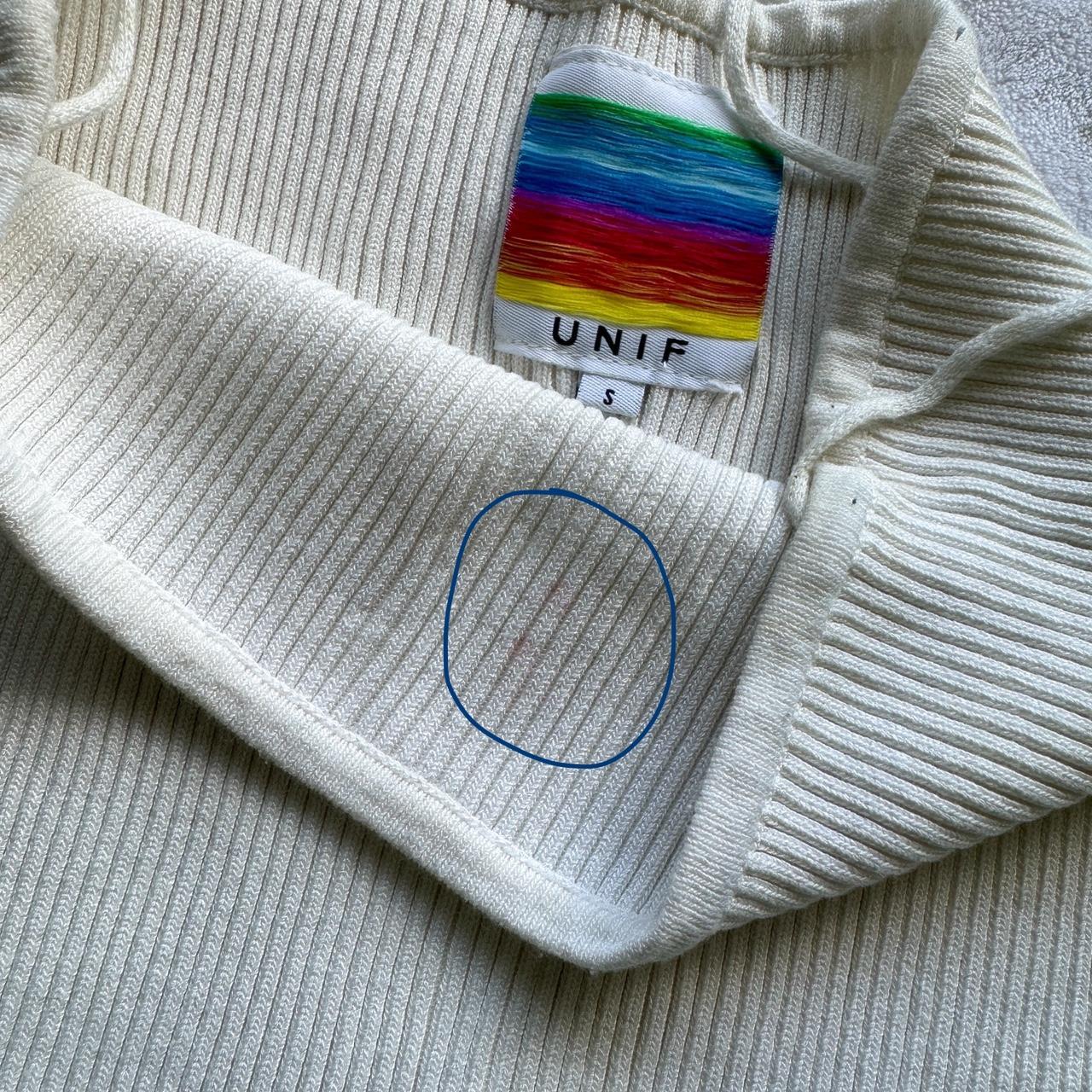 unif white tank top! ⭐️ size small ⭐️ very soft and... - Depop