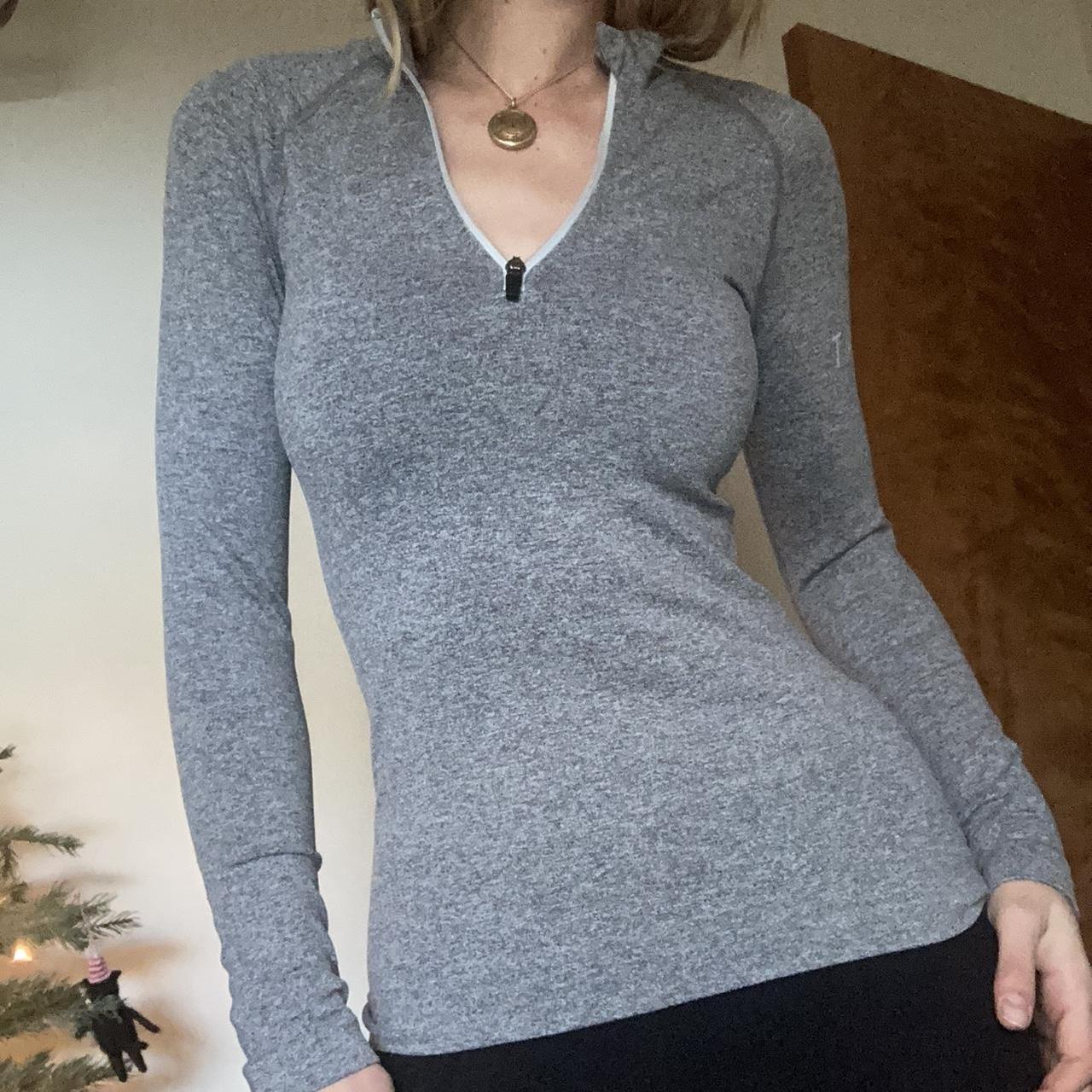 Tala grey workout long sleeve with tags. Can be worn... - Depop