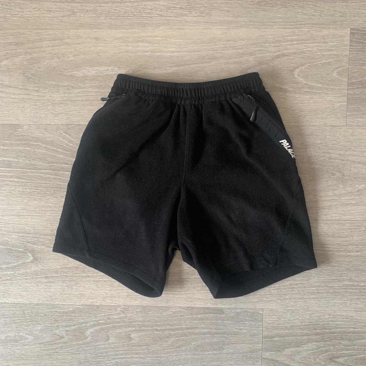 PALACE SHORTS Palace polar tech shorts in black and... - Depop