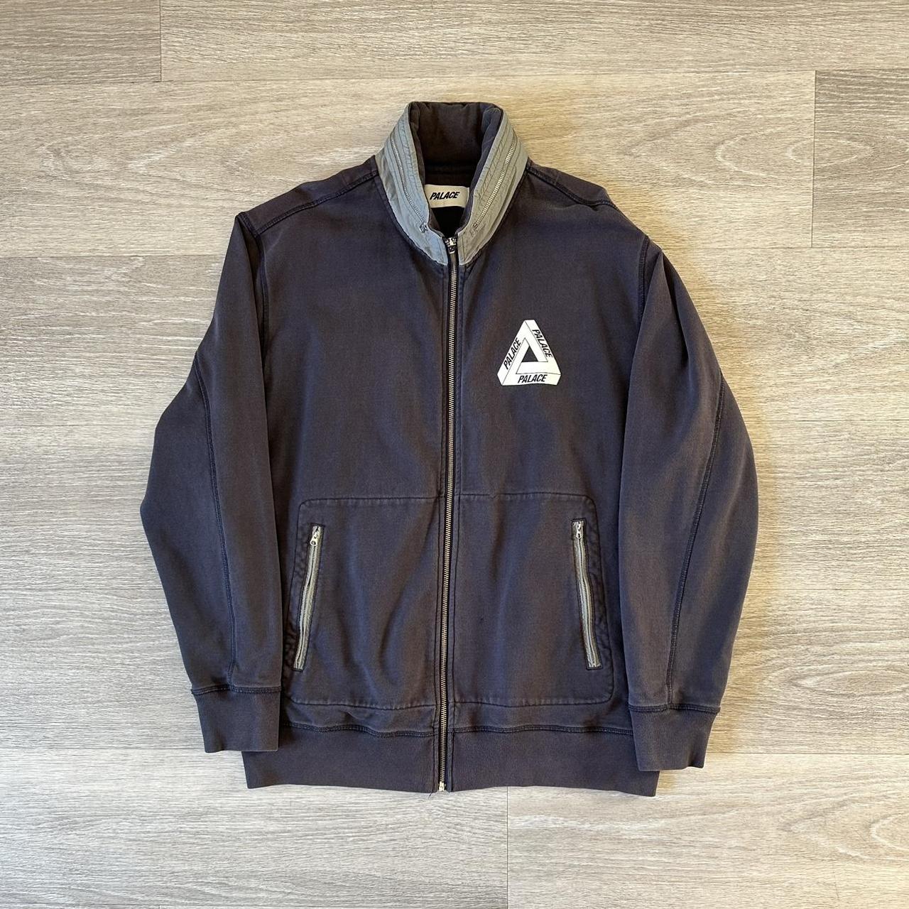 PALACE JACKET Palace navy track jacket size XL,... - Depop