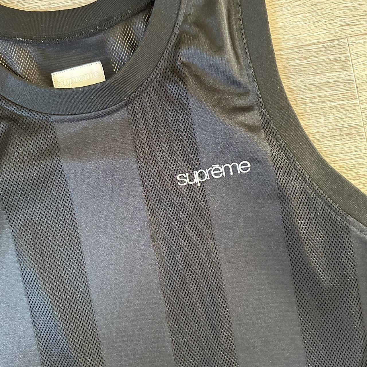 SUPREME VEST Supreme black vest size medium, great... - Depop