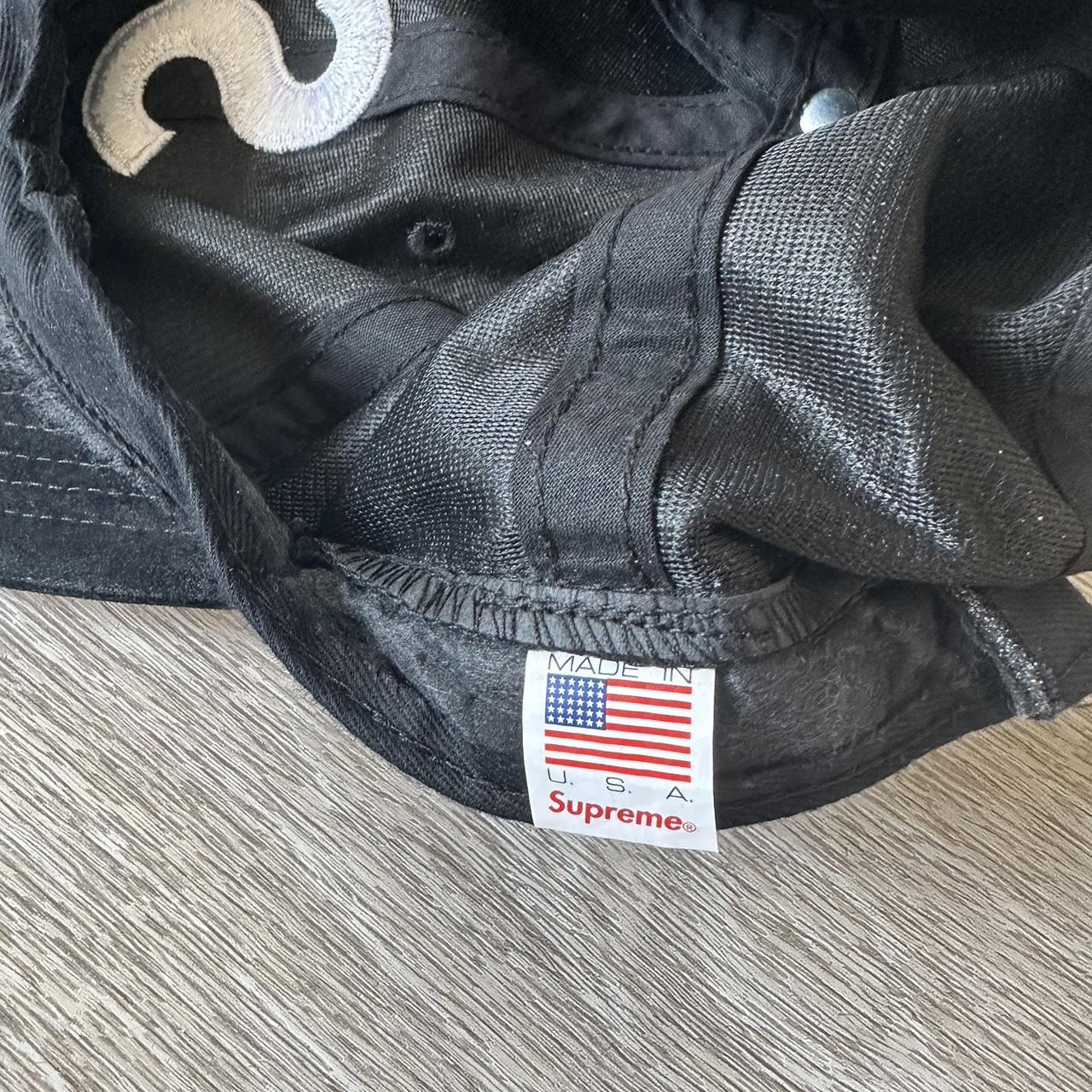 SUPREME HAT Supreme black cap great condition... - Depop