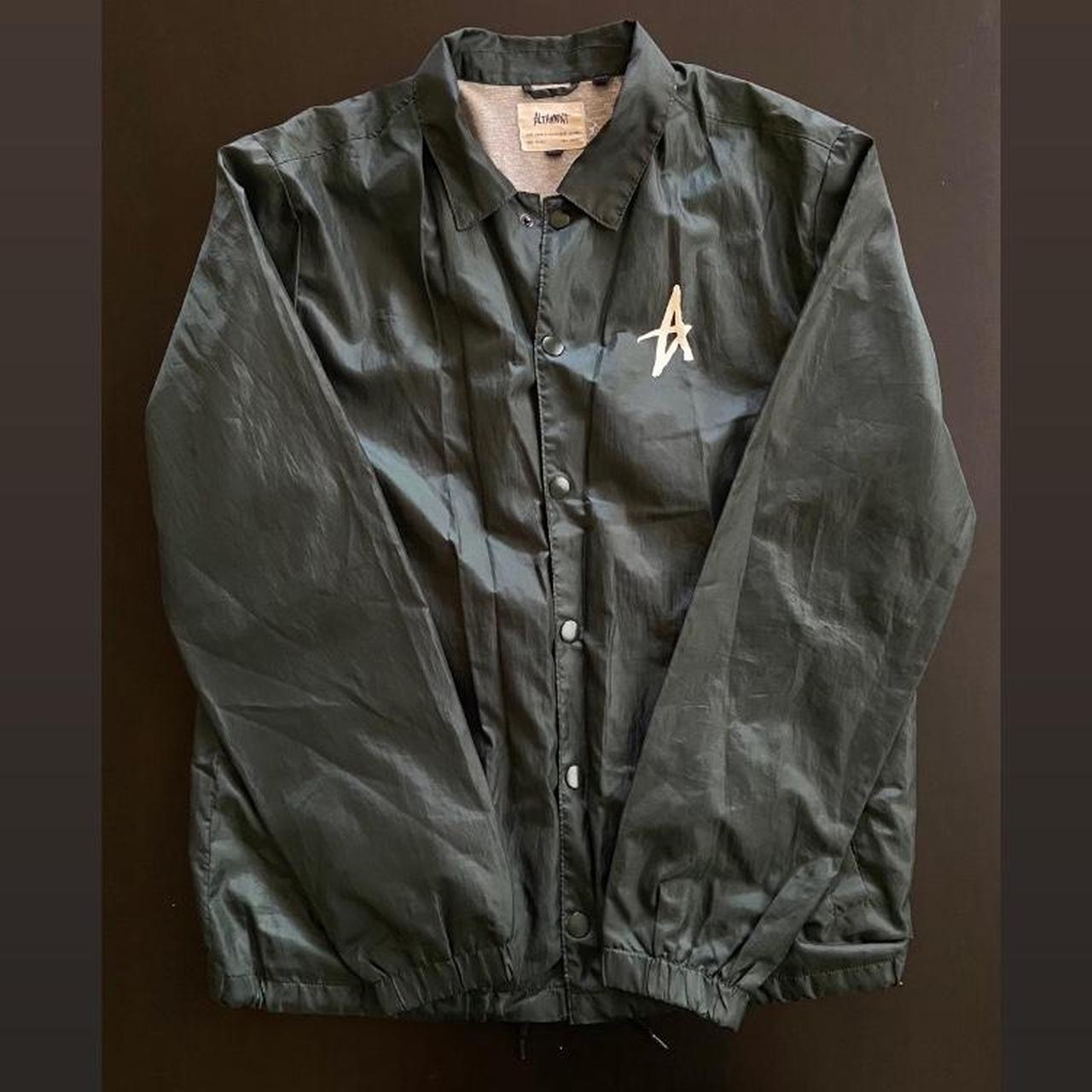 Green Altamont windbreaker jacket. Nice light jacket... - Depop