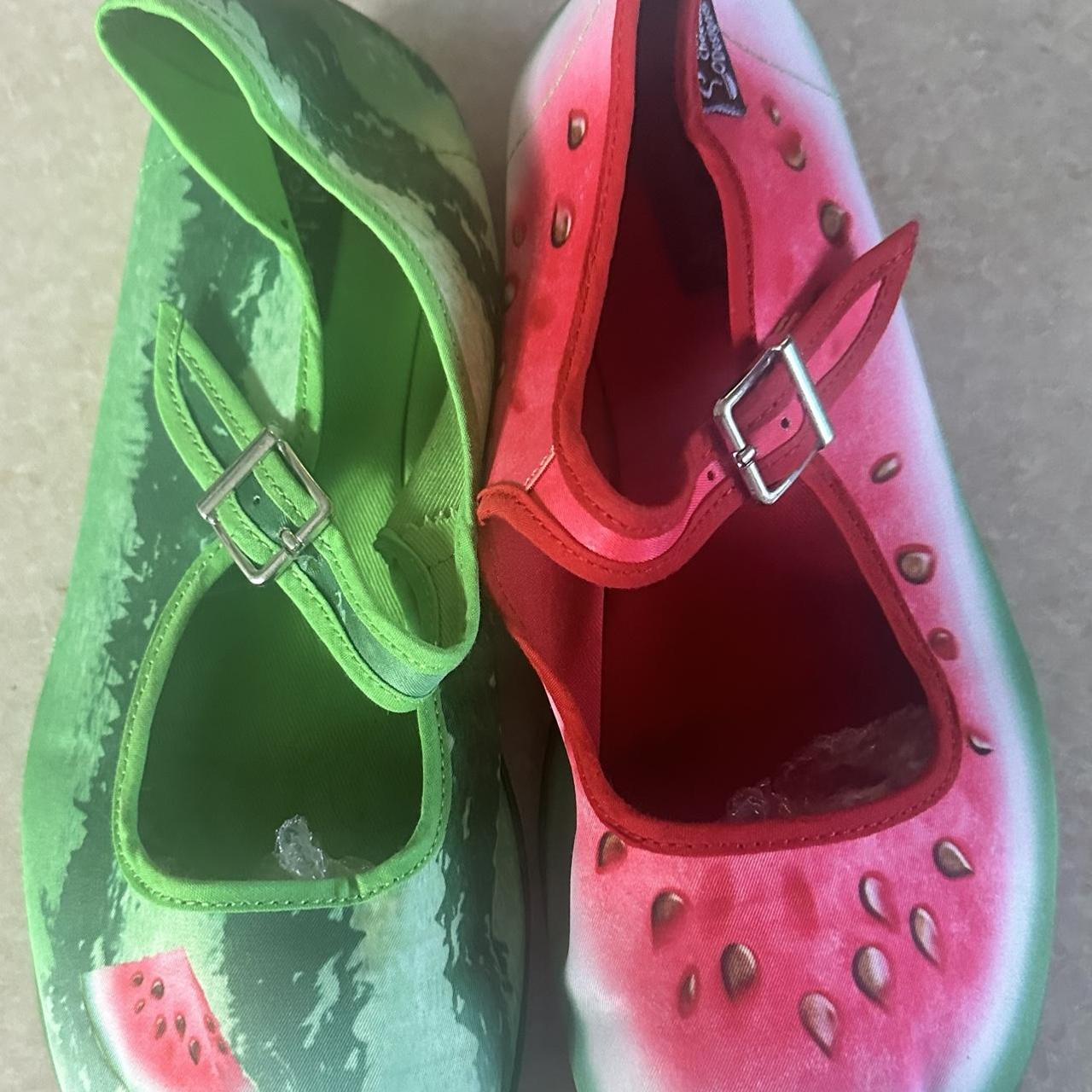 Hot Chocolate Watermelon Shoes Size - 38 Shoes -... - Depop