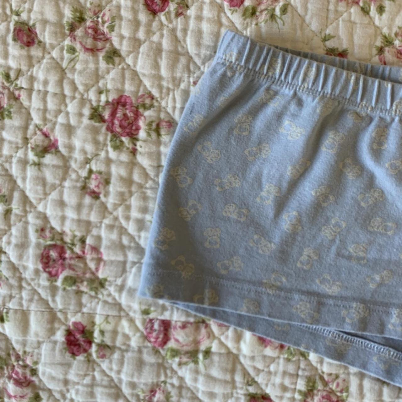 Rare brandy Melville teddy bear boy shorts. Light... | Depop