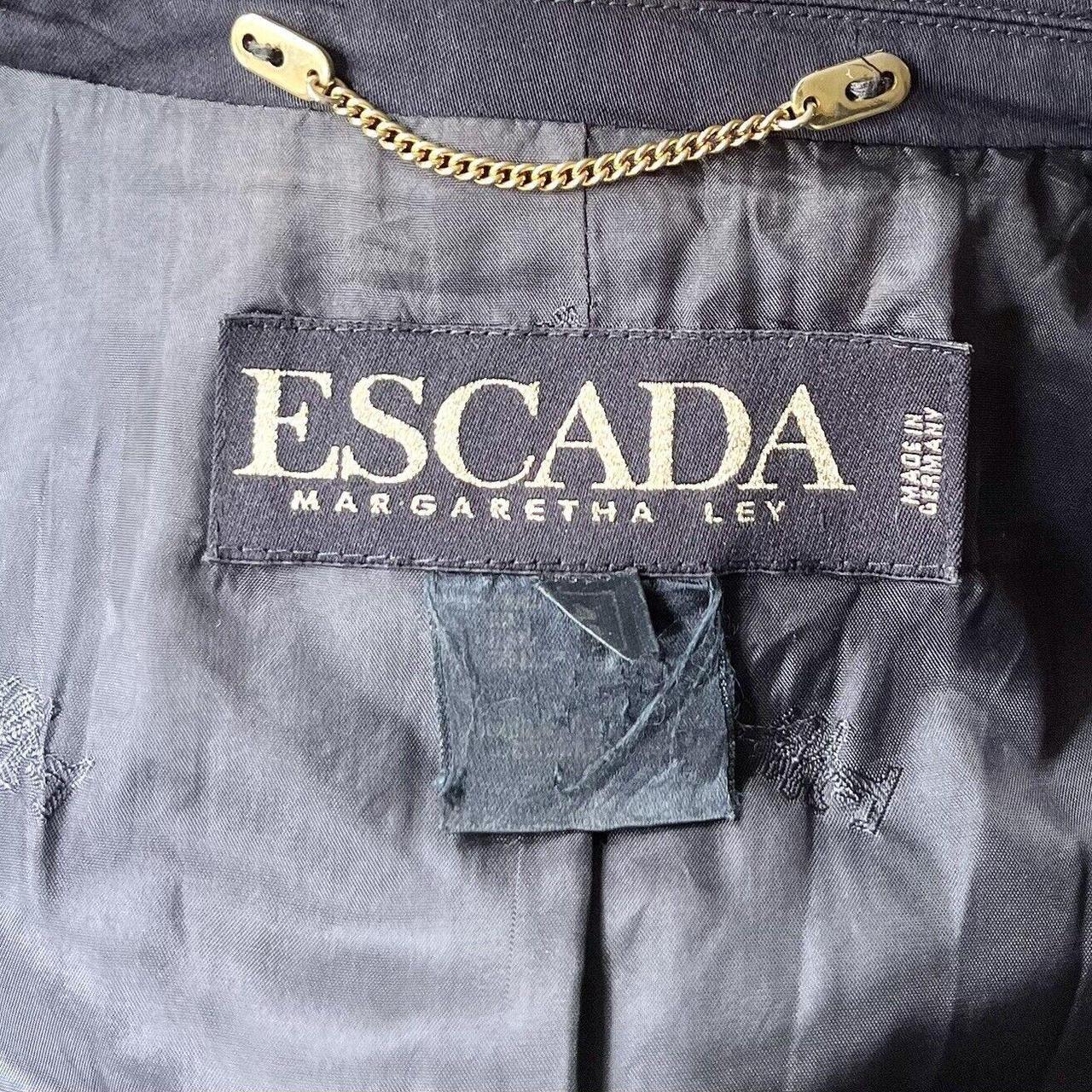 Vintage 1980s Escada Margaretha Ley OTT Fish And... - Depop