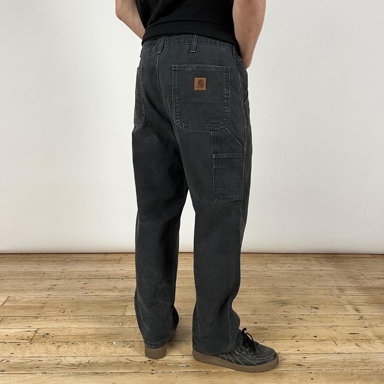 Vintage Carhartt Carpenter Pants. Lovely shape on... - Depop Vintage Carhartt Carpenter Pants. Lovely shape on... - Depop