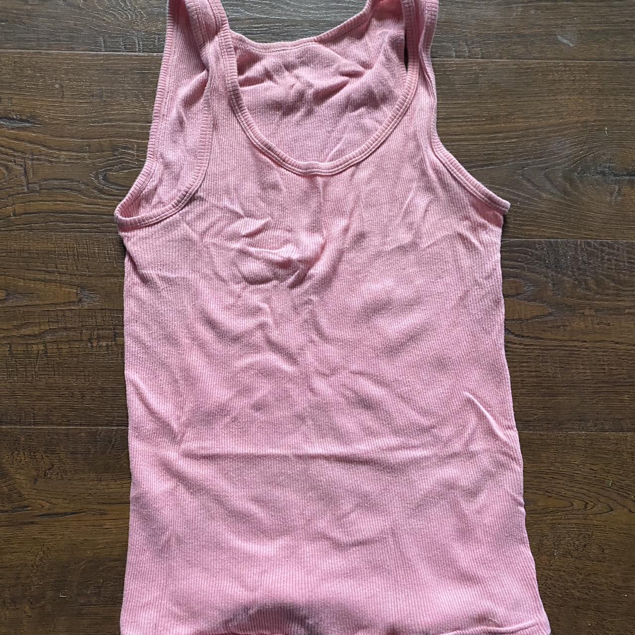 Women's Pink Vests-tanks-camis | Depop