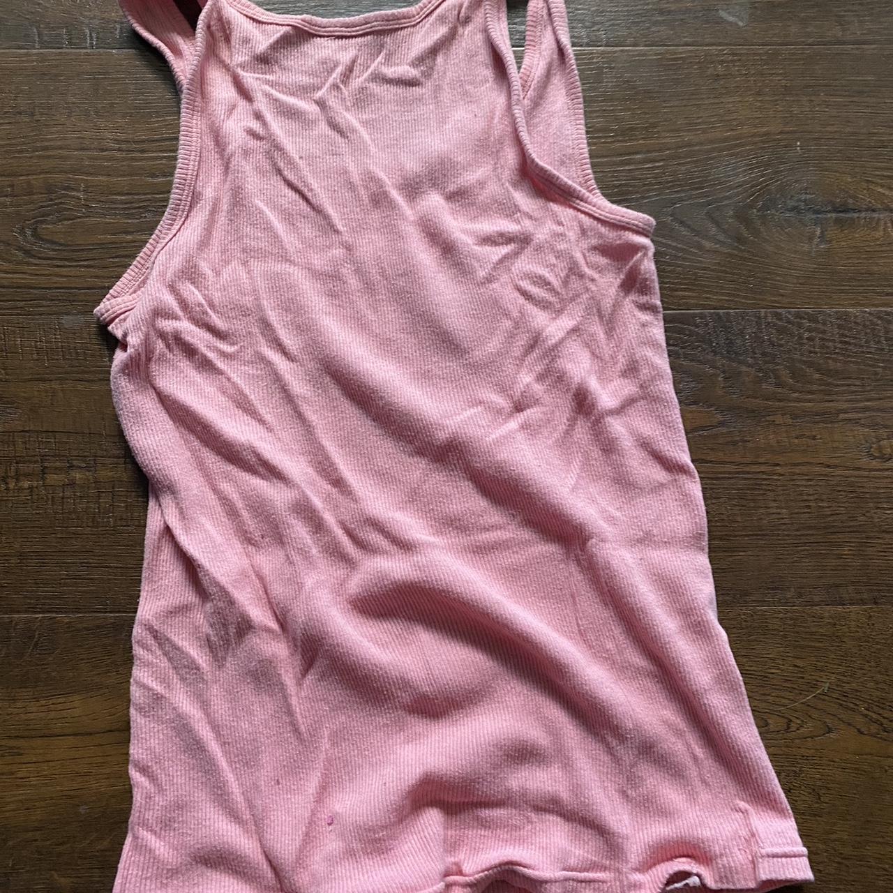 Women's Pink Vests-tanks-camis | Depop