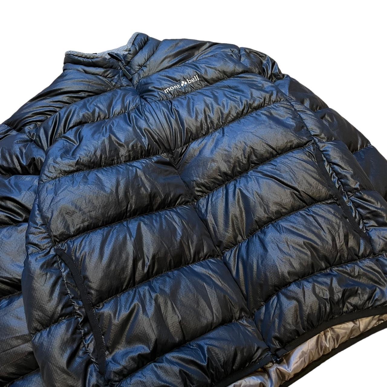 - Beautiful Montbell Black Down Jacket No Hood -... - Depop
