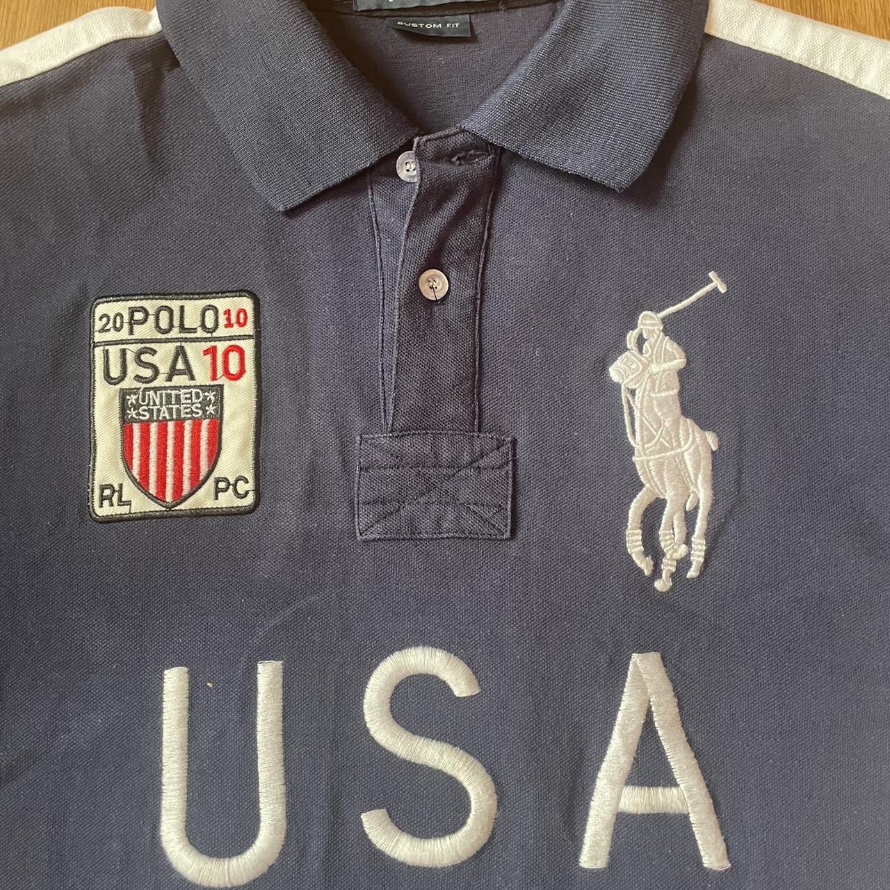 Ralph Lauren USA Big Pony Chief Keef Style... - Depop