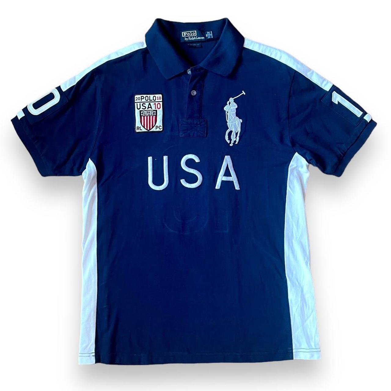 Ralph Lauren USA Big Pony Chief Keef Style... - Depop