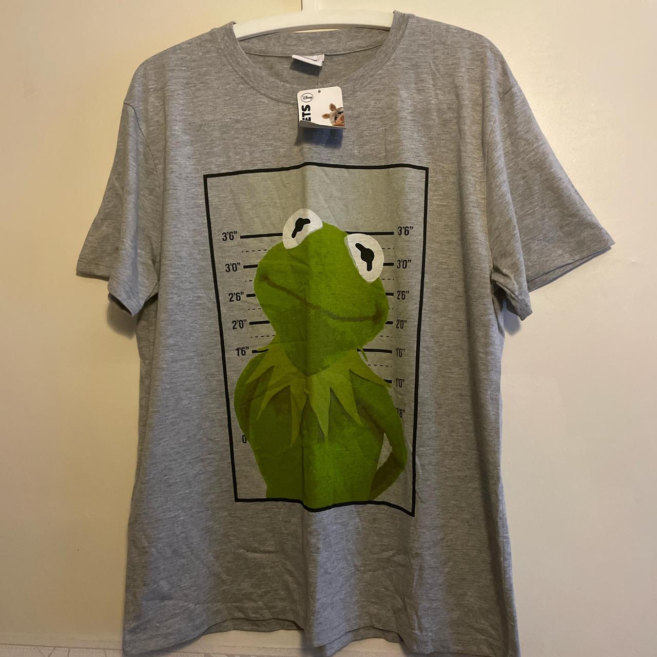 Grey Kermit the frog official Disney shirt Unisex... | Depop
