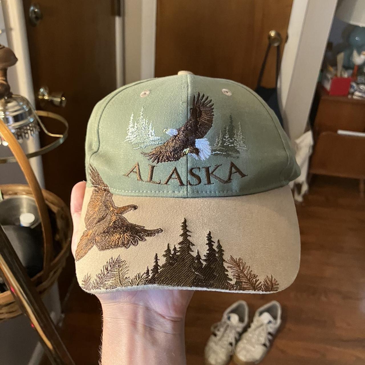 Embroidered Alaska Hat. Boss asf. #alaska #vintage... - Depop