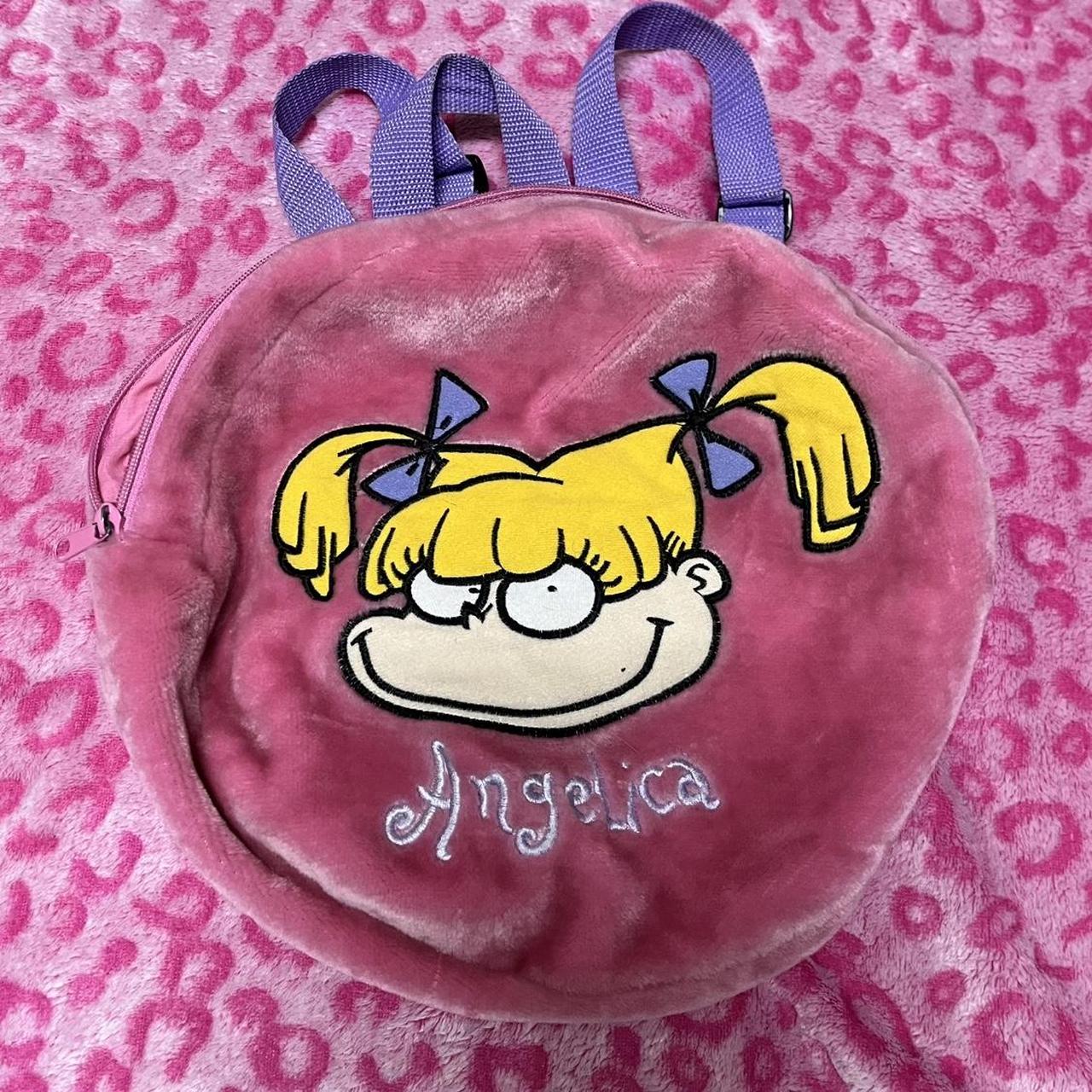 1998 Vintage RetroNickelodeon Rugrats Pink Velour... | Depop