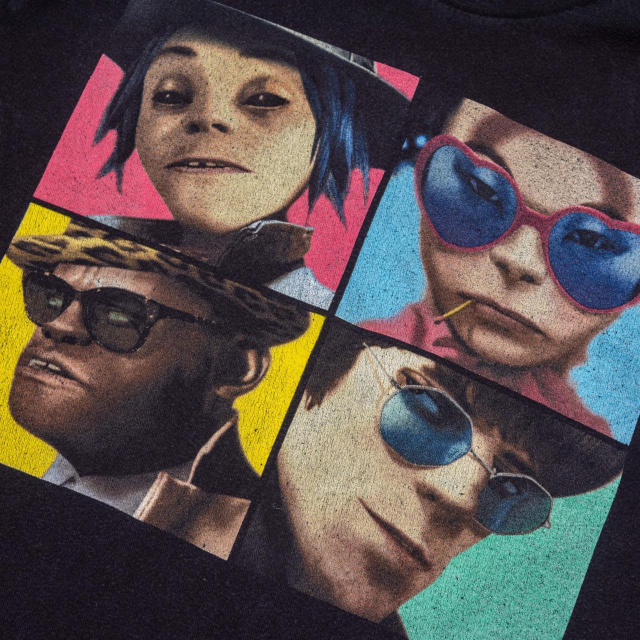 2017 Gorillaz Humanz Album Graphic Tee. In great... - Depop