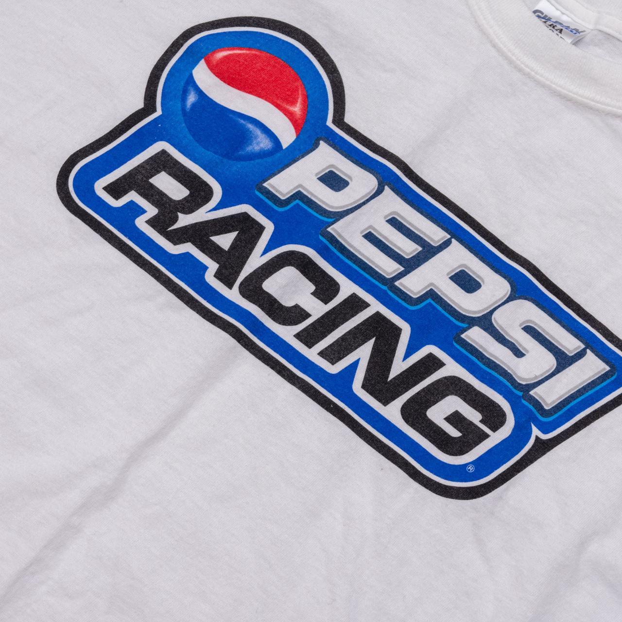 Vintage 90's Pepsi Racing Graphic Tee. In great... - Depop