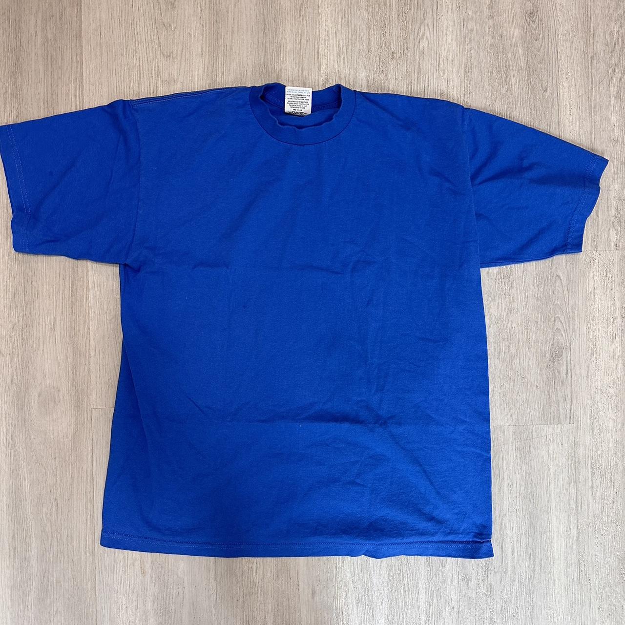 royal blue tee - Depop