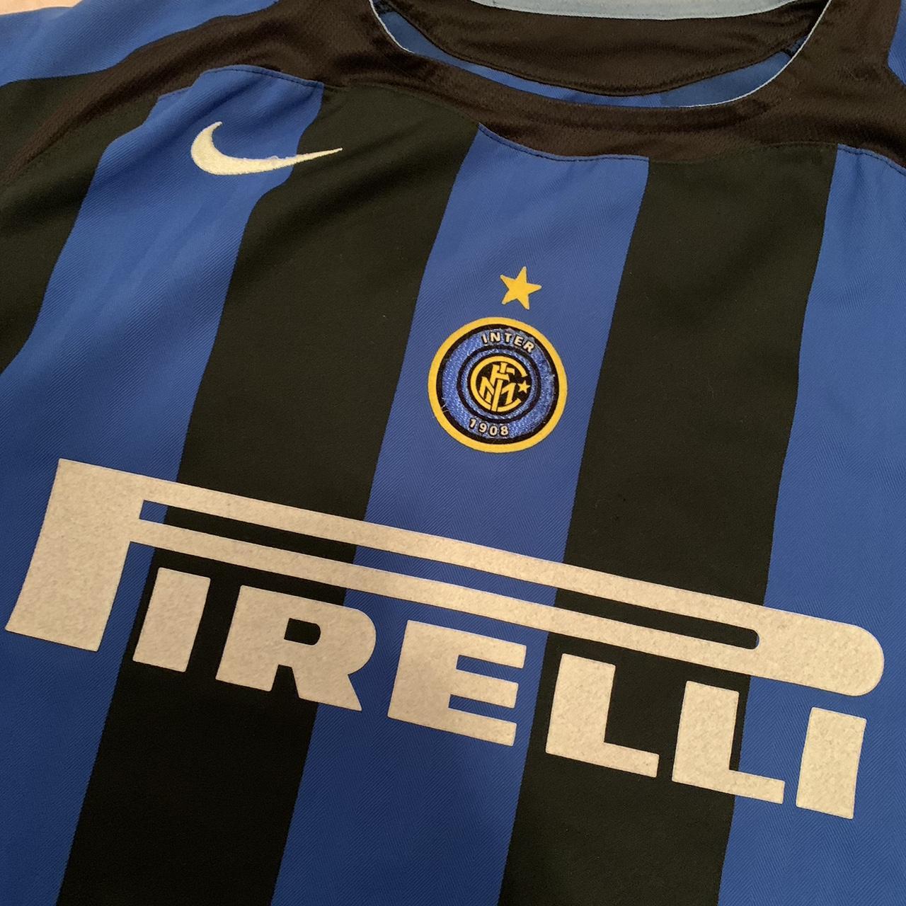 2003 inter milan home jersey by nike some wear... - Depop
