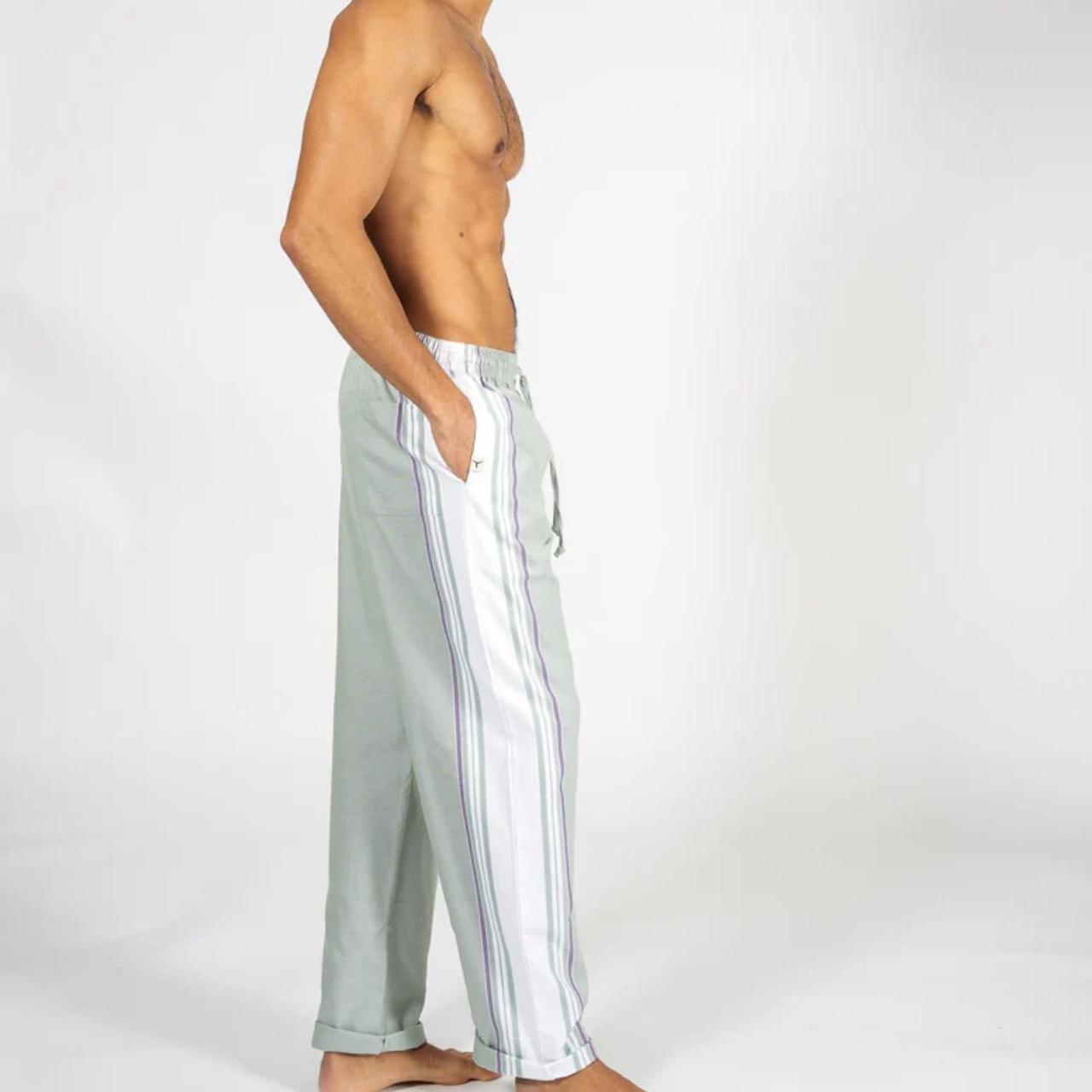 Unisex Tom’s trunks Olive lounge and yoga pants... - Depop