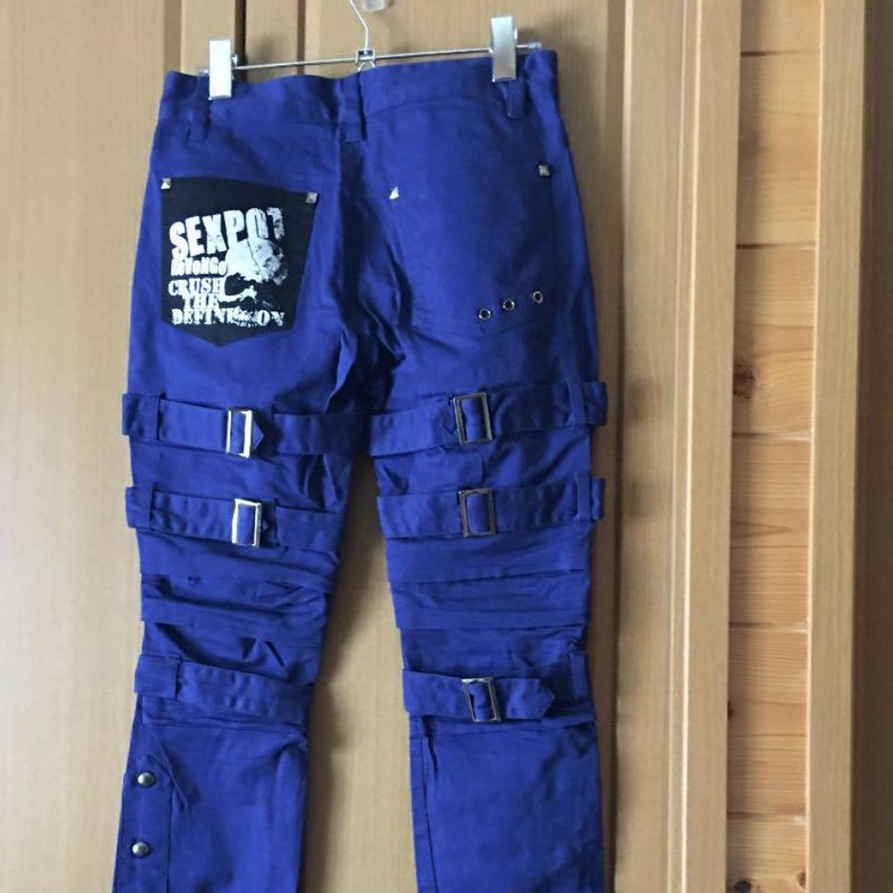 Sex Pot Revenge Purple Bondage Pants I Love These Depop