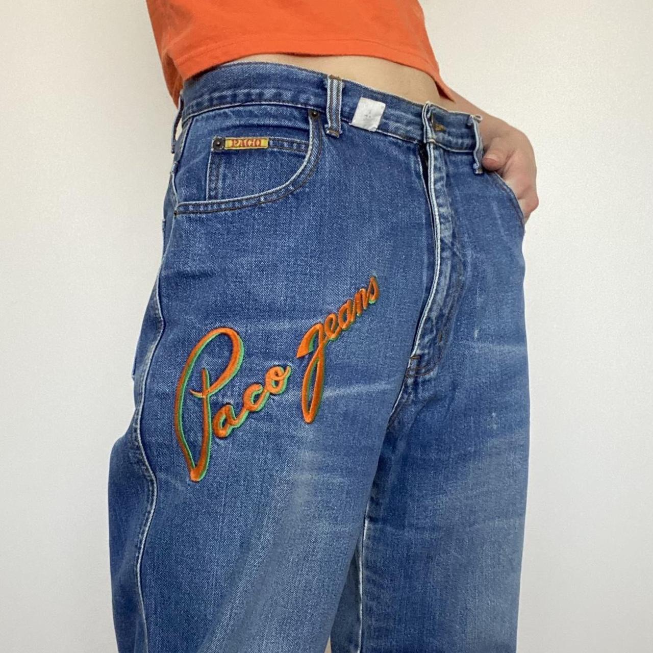 Paco vintage 90s jeans General signs of wear as... - Depop