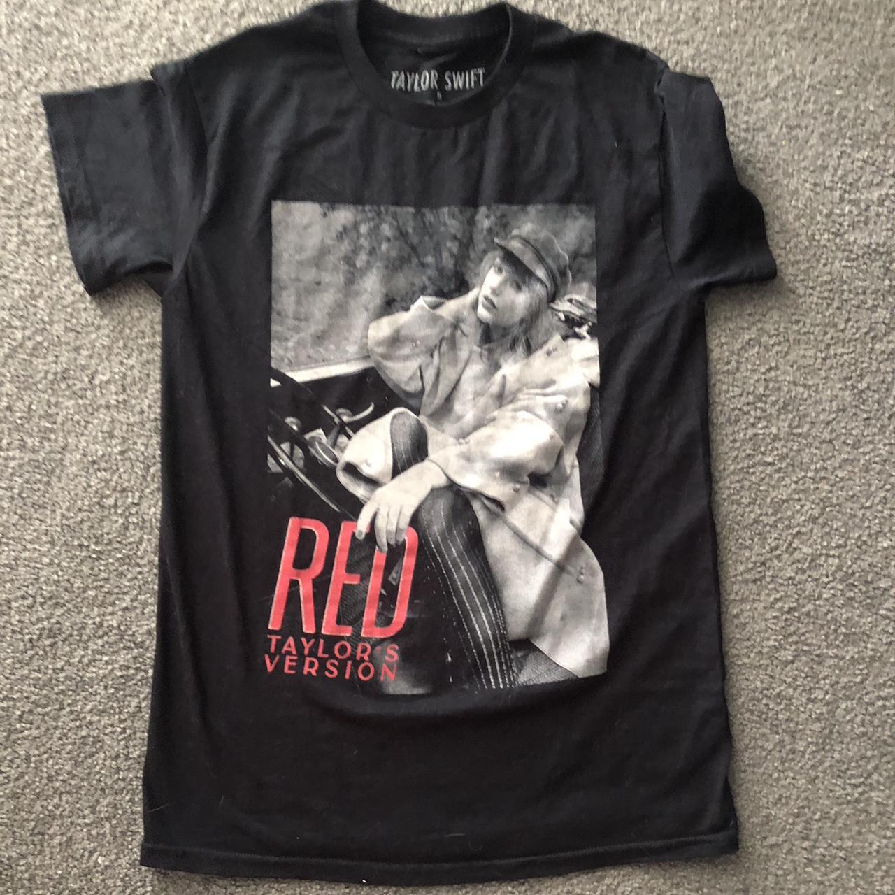 Taylor Swift RED Taylor’s Version shirt size small... - Depop