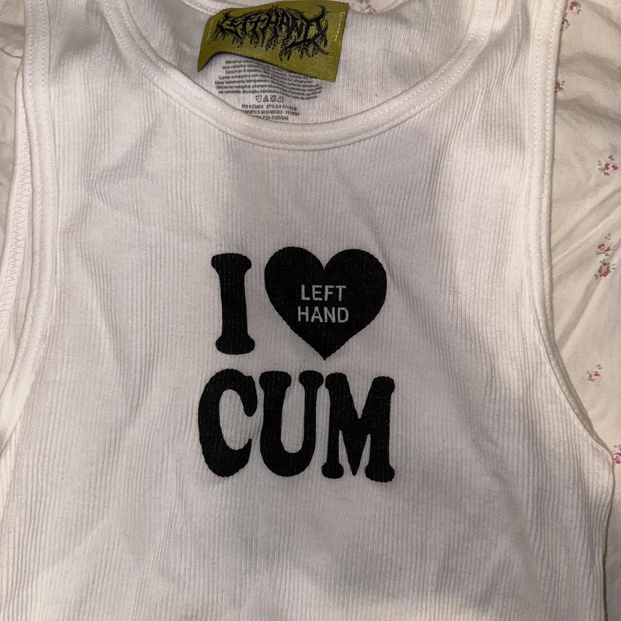 left hand LA top as seen on doja cat - Depop