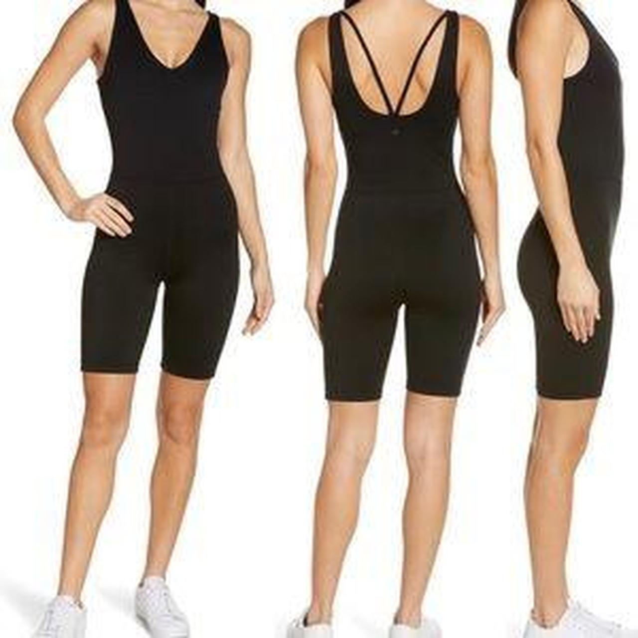 Zella Women's Black Jumpsuit | Depop