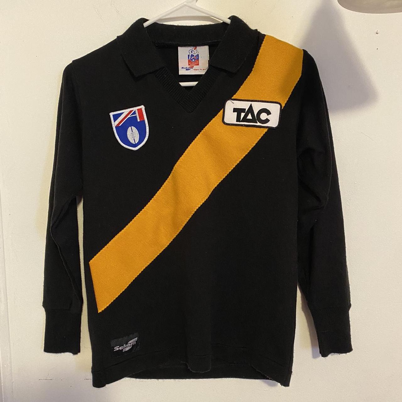 Vintage afl Richmond tigers football jersey From... - Depop