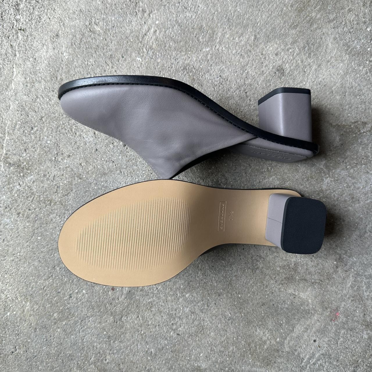 Unworn gray mules by Everlane. - Depop