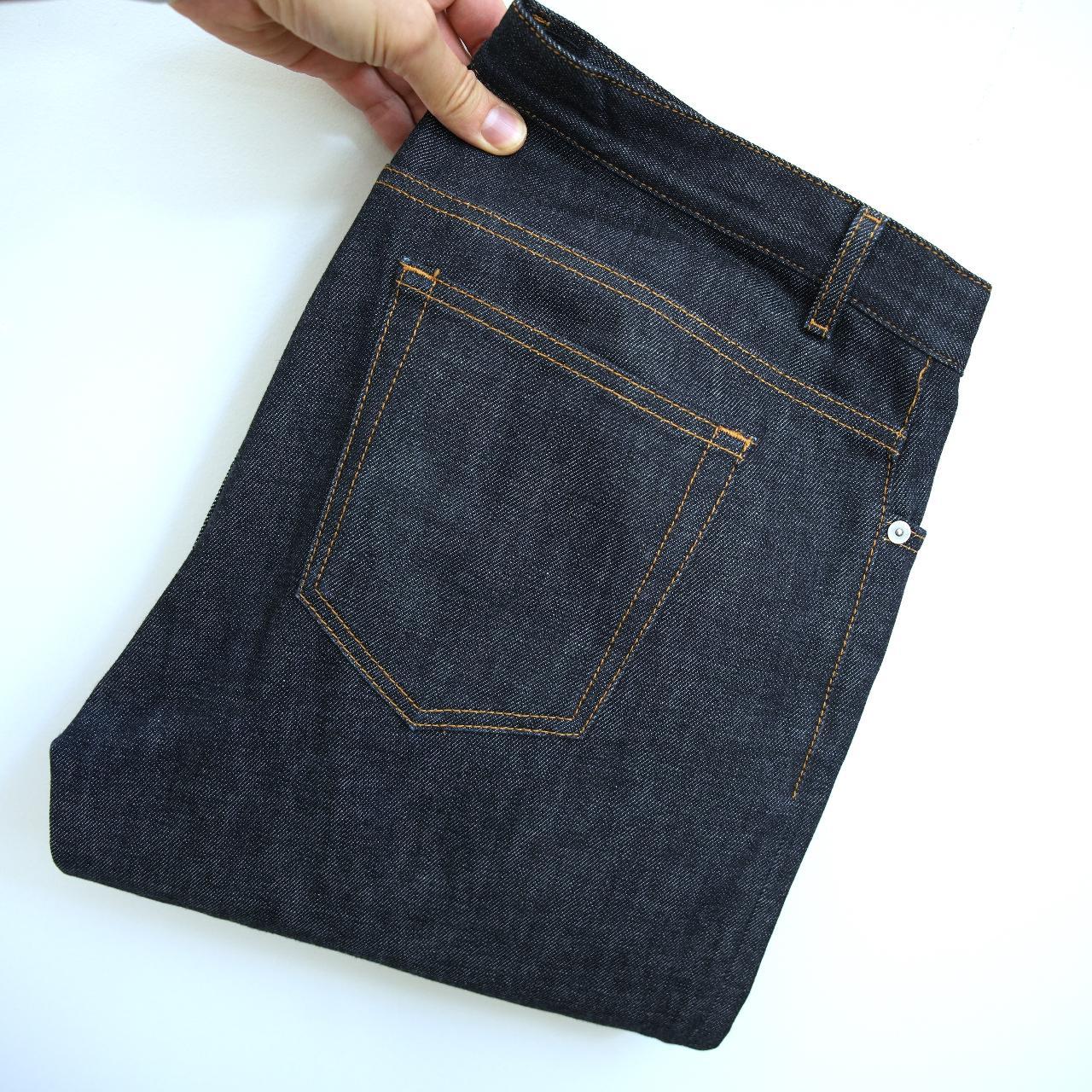 ASKET - UNWASHED DENIM x Condition: 10/10 (new... - Depop
