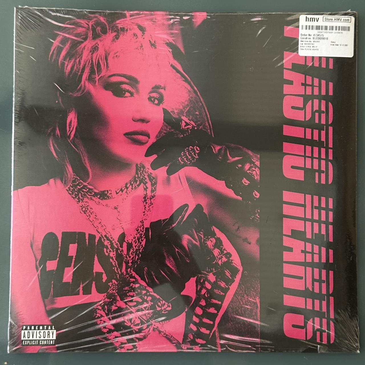 Miley Cyrus - Plastic Hearts Vinyl Record. Brand New... - Depop