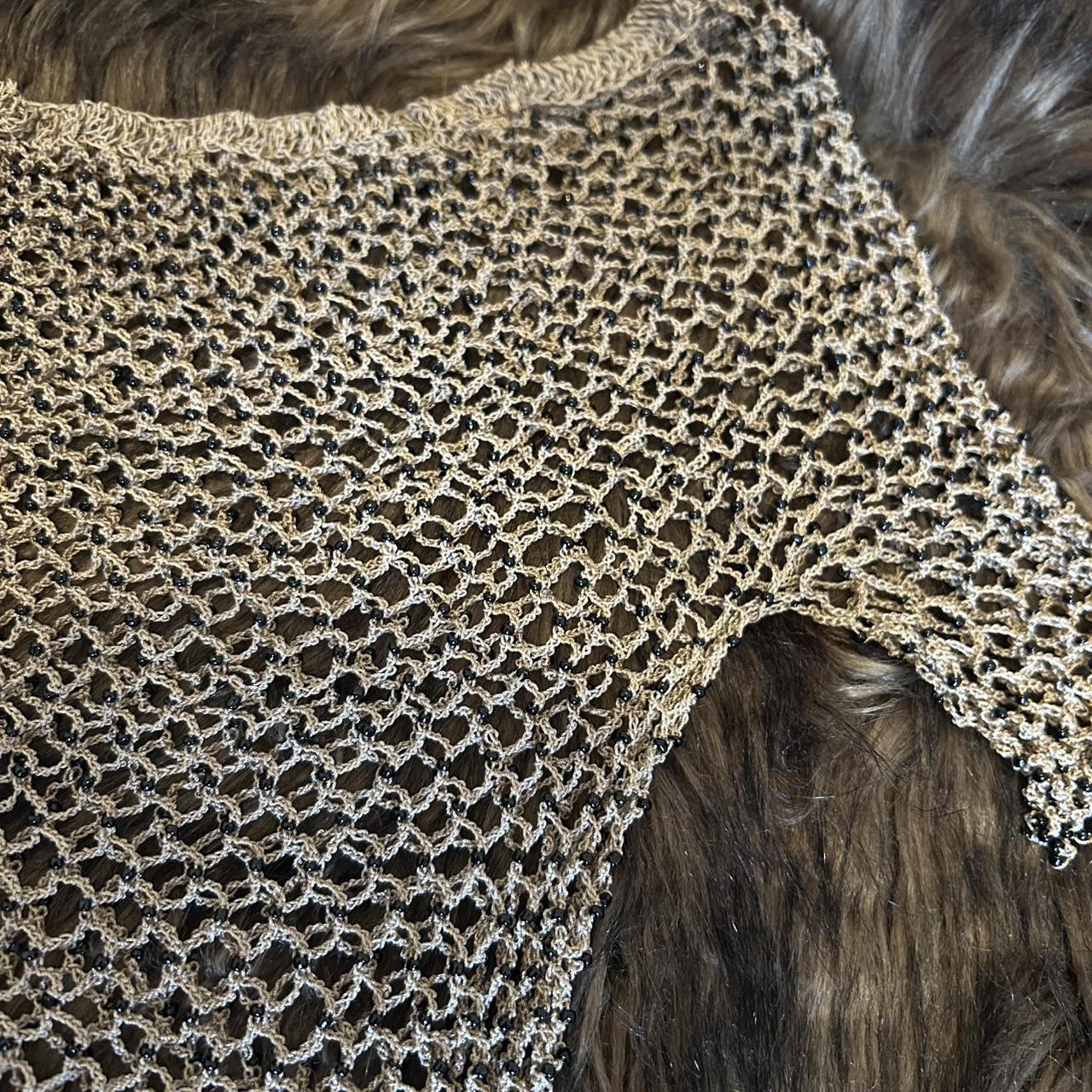 Super cute mesh chainmail style top. Really nice... | Depop