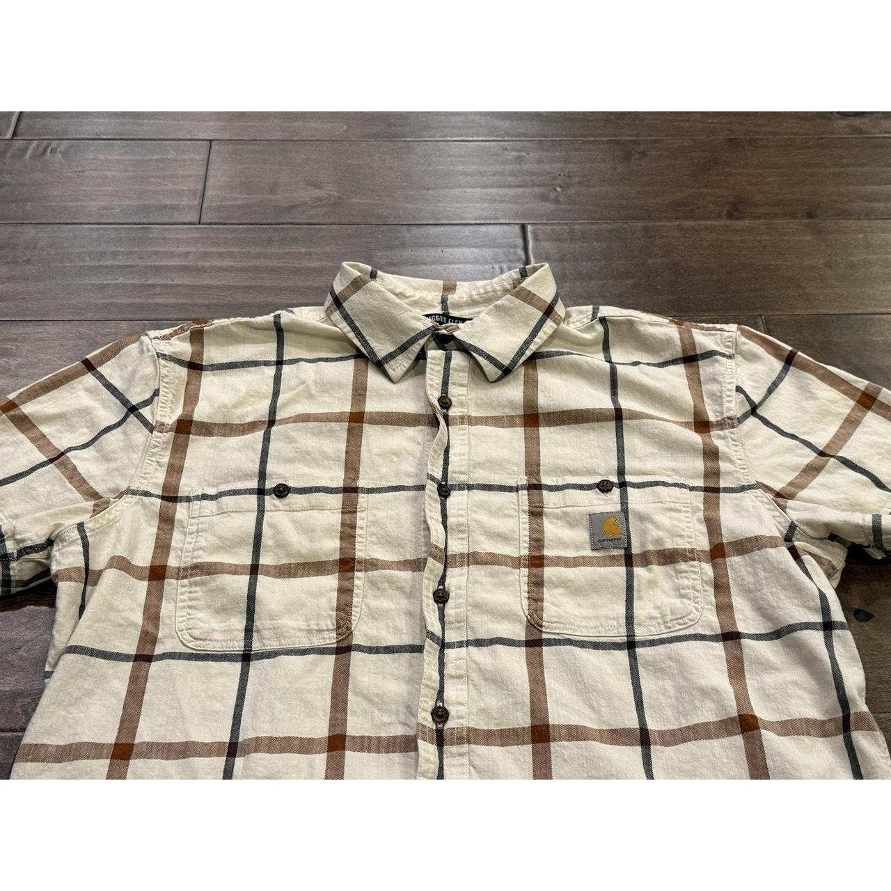 Carhartt Mens Rugged Flex Relaxed Fit Short Sleeve... | Depop