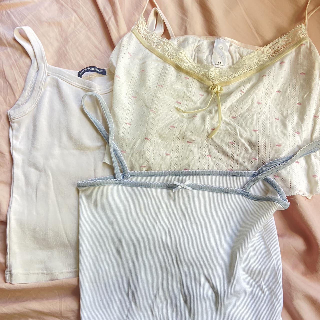 coquette/collette tank bundle!!! includes 2 brandy... - Depop