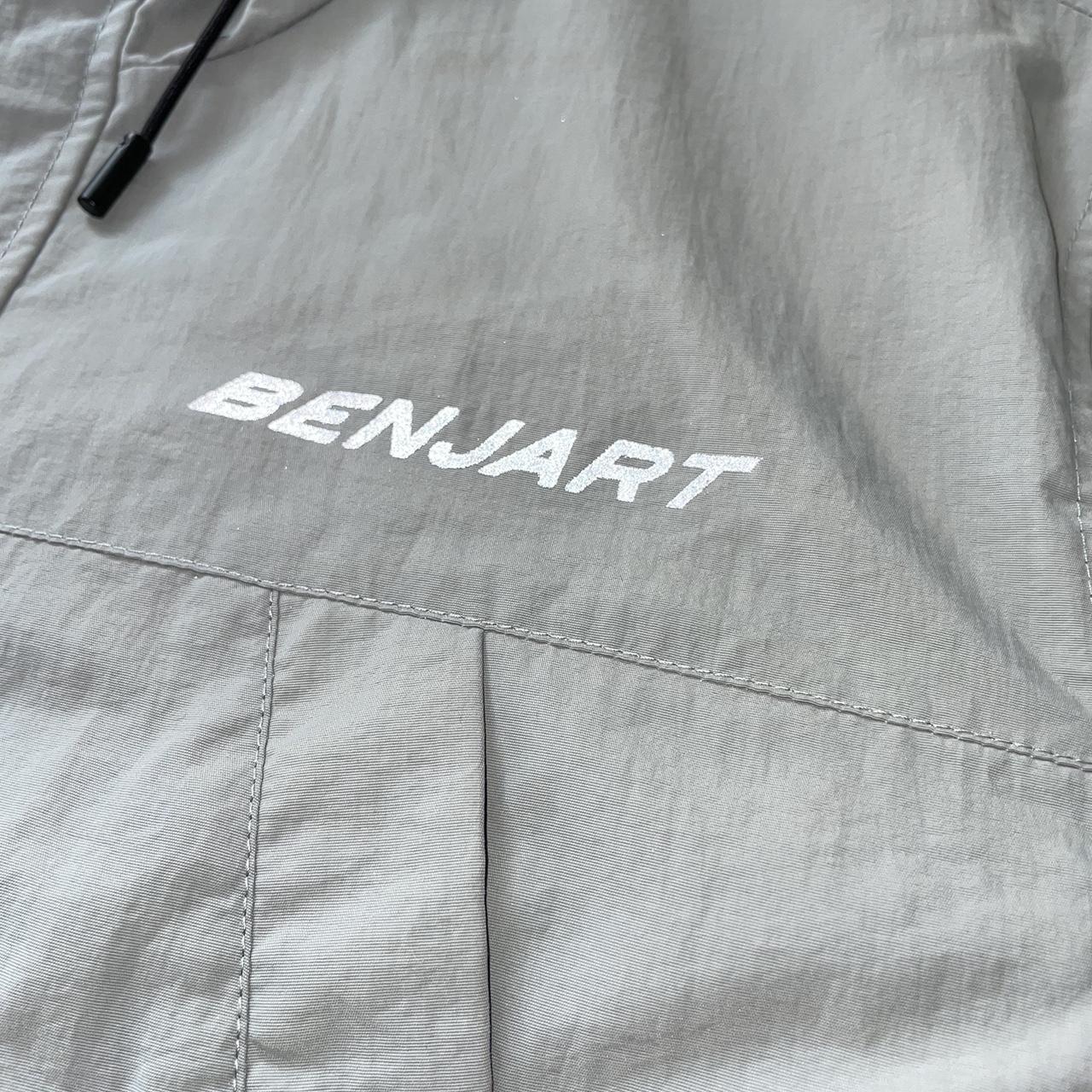 Grey benjart jacket men’s size small (waterproof).... - Depop