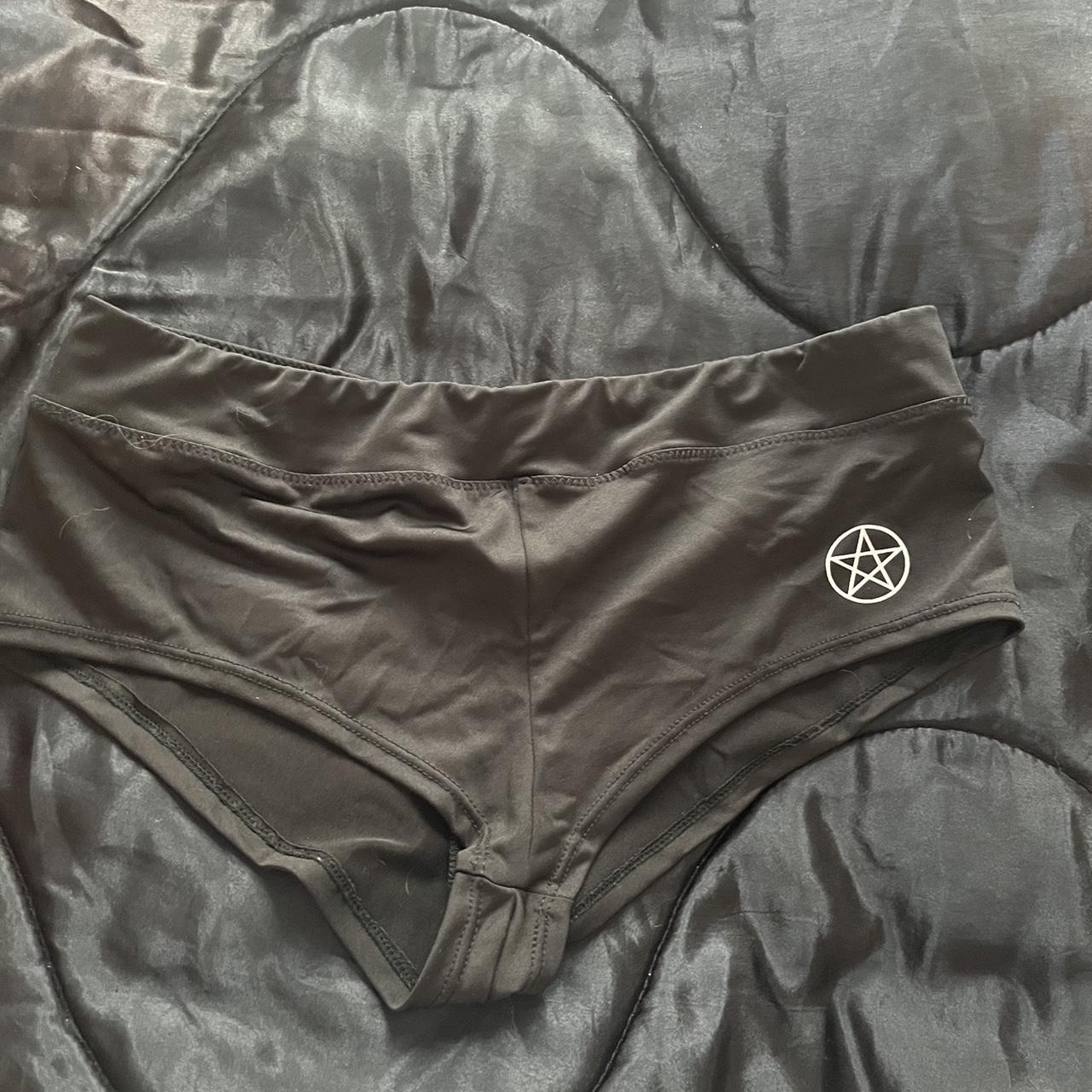 Spencer’s rave shorts #rave #pentagram #alt #lingerie - Depop