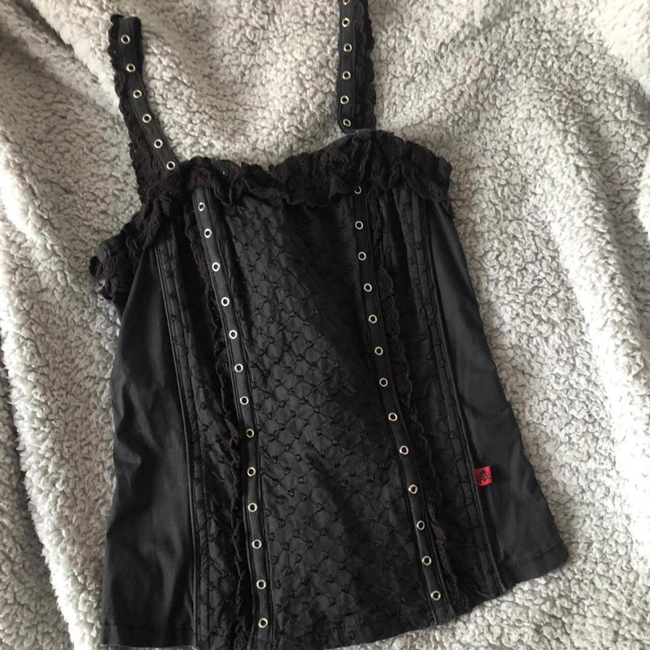 Tripp nyc corset Ignore: Goth gothic punk emo alt... - Depop