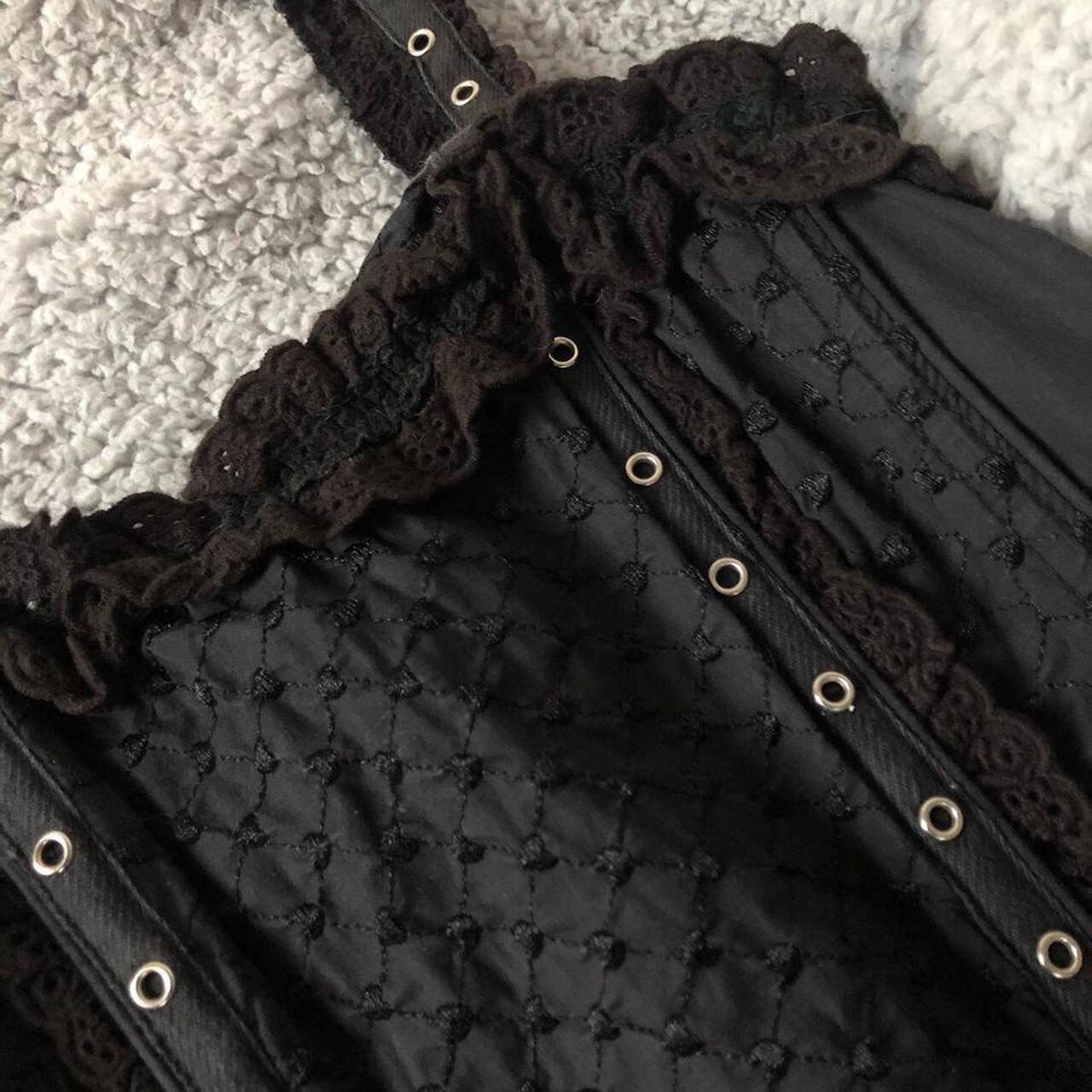 Tripp nyc corset Ignore: Goth gothic punk emo alt... - Depop