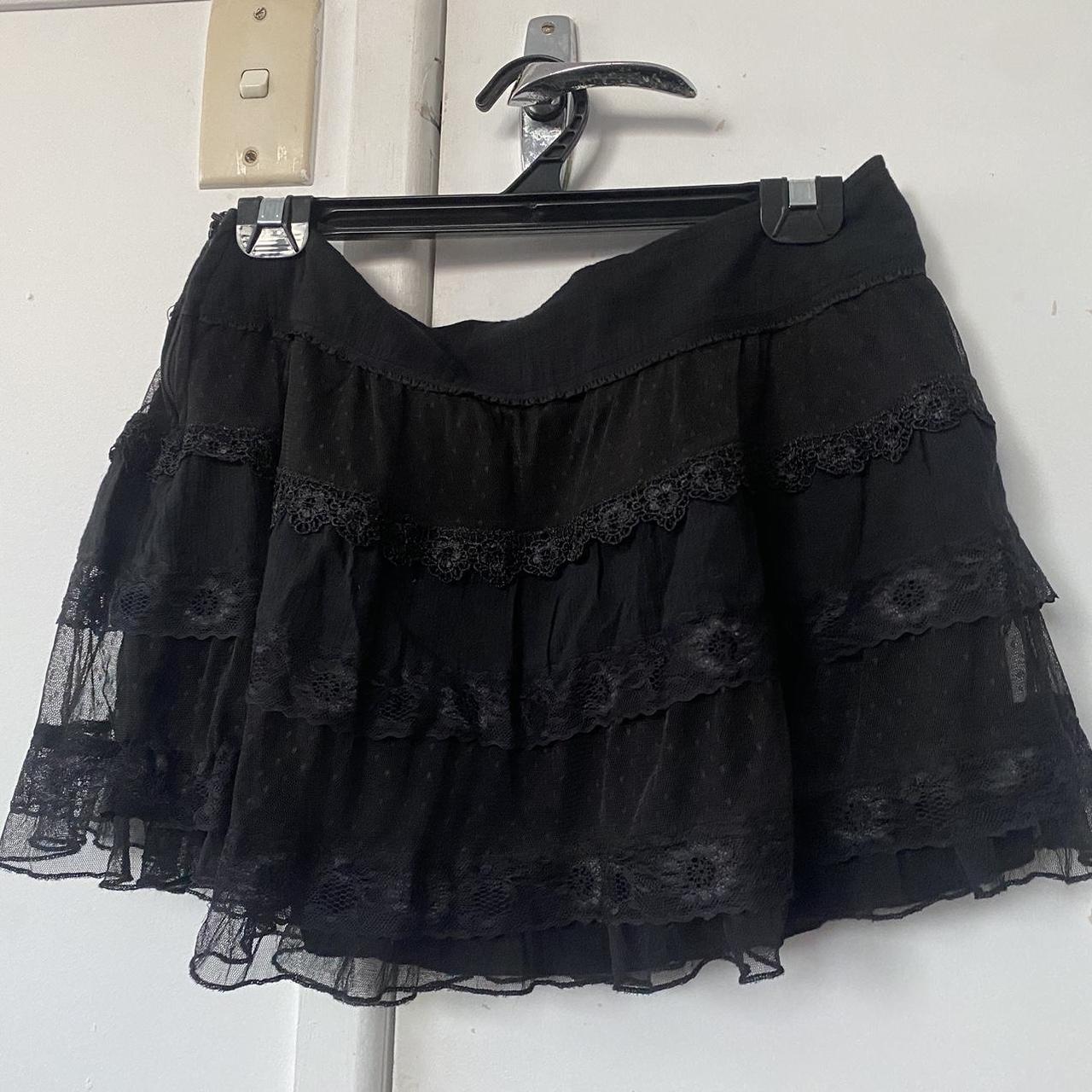 Mini tutu skirt Ignore: Goth gothic punk emo... - Depop