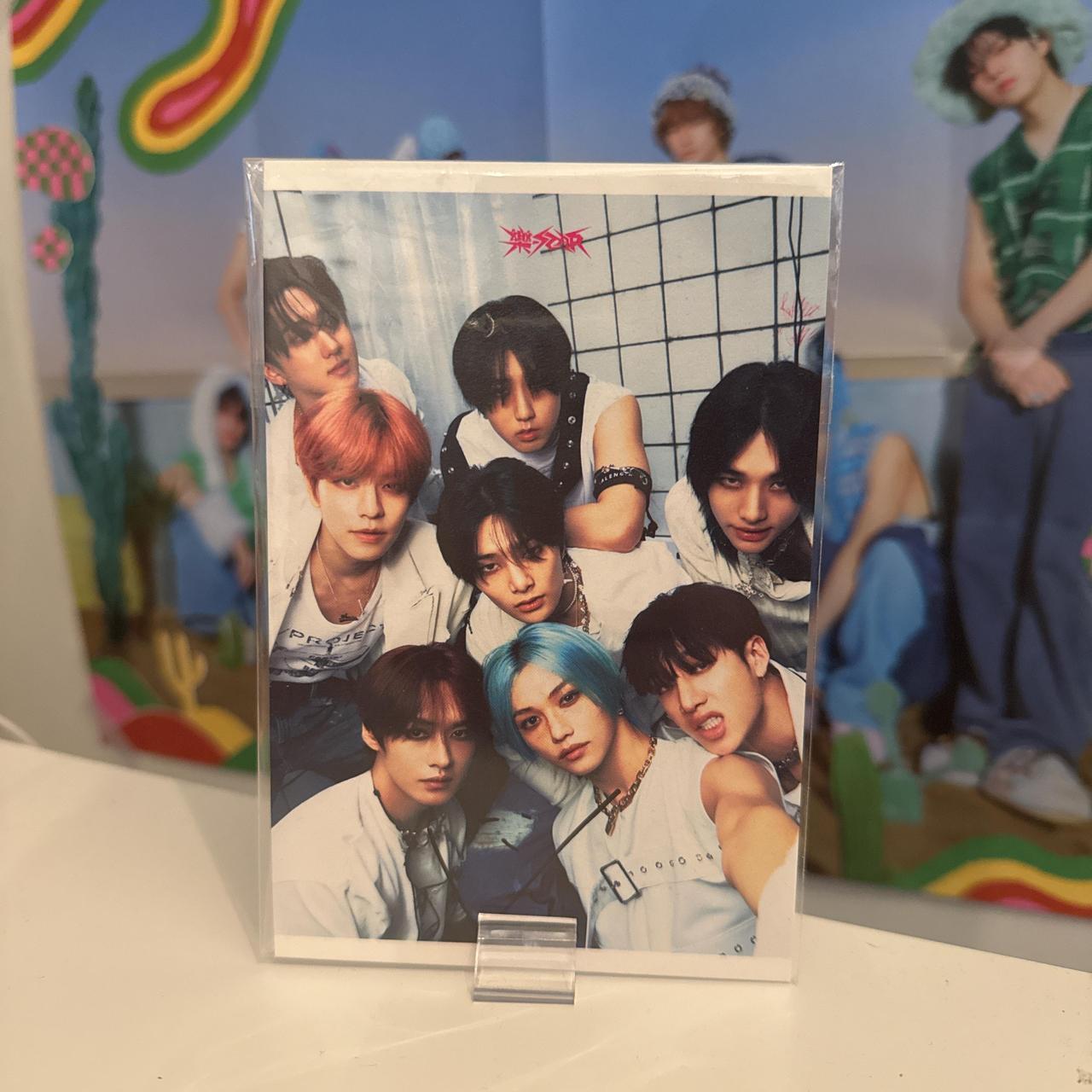 Stray Kids Changbin rockstar signed postcard -... | Depop